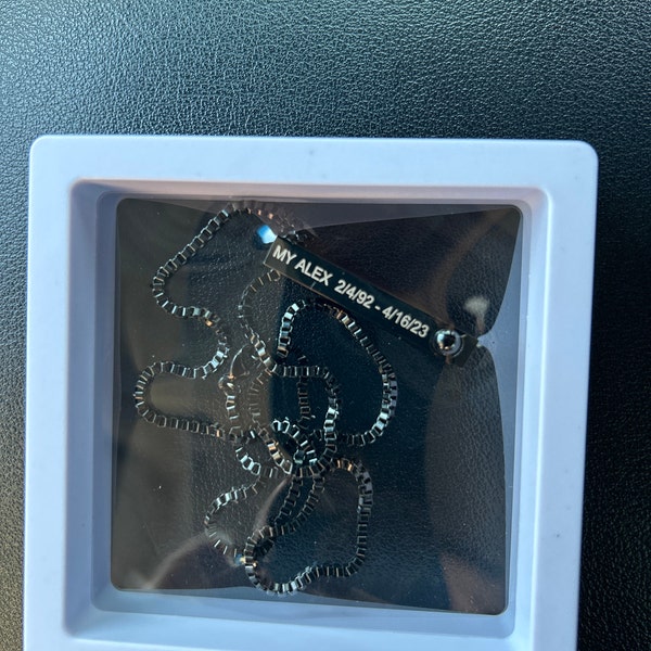 Double Plated Name Necklace Custom Name Necklace Nameplate Necklace 18K ...