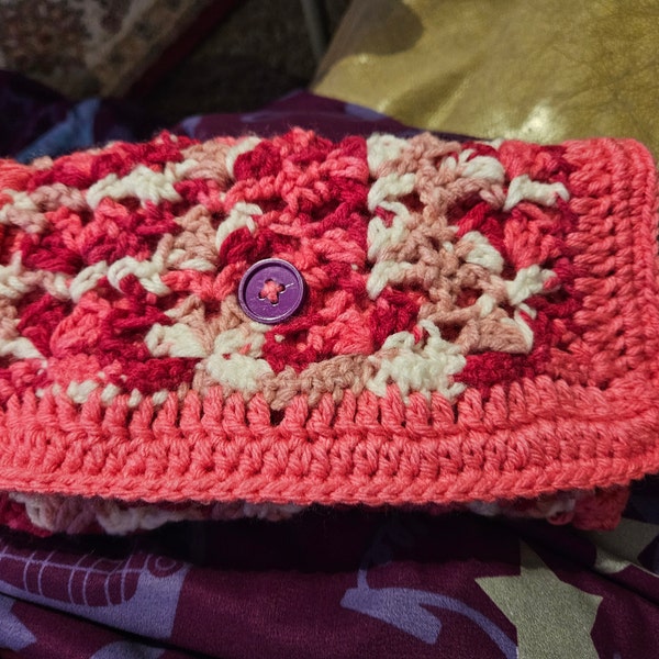 Mermaid Games Clutch Bag Crochet Pattern, Video Game Console Case ...