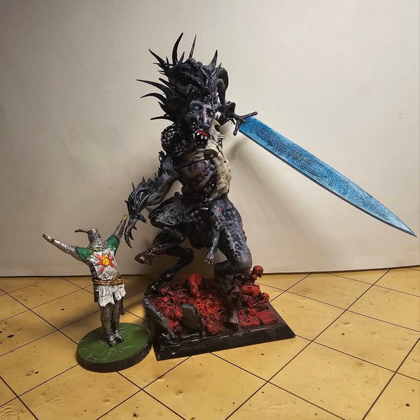 Knight Wanderer Miniature Inspired by Tarnished From Elden Ring 3D ...