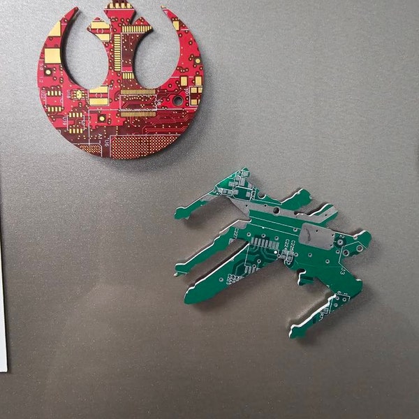 Circuit Board Star Trek Insignia 100% Recycled PCB - Etsy