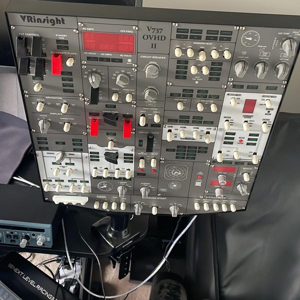Guard Covers and Light Bar for Vrinsight 737 Overhead - Etsy