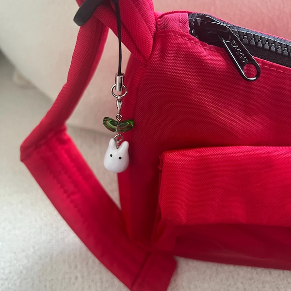 Chibi Sprout Charm Keychain Totoro Ghibli Inspired Aesthetic Risascloud ...
