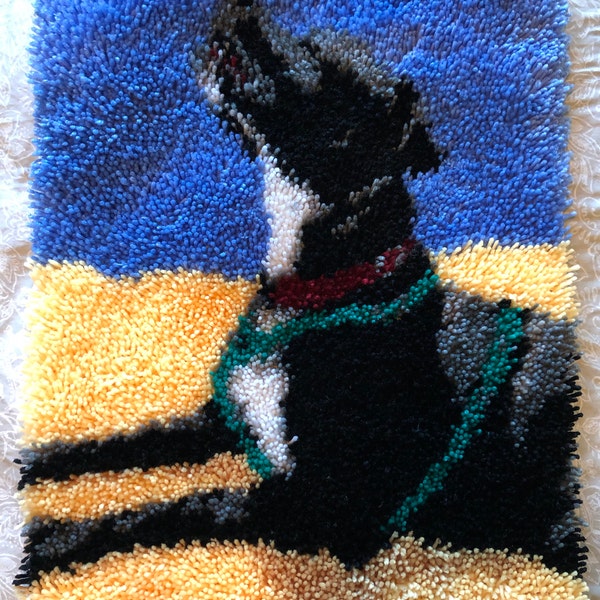 Latch Hook Rug Kits, Kids Adults Carpet Embroidery Set Beginners DIY ...