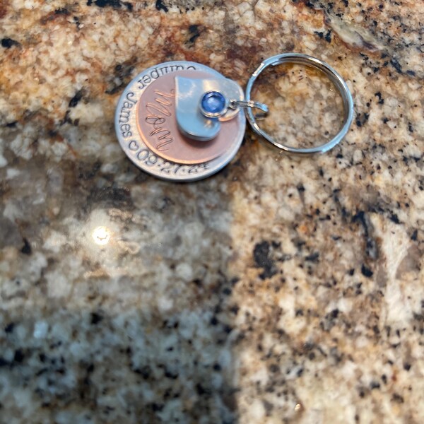 Personalized Hand Stamped Nurse Keychain. NICU Nurse Gifts. Gift for ...