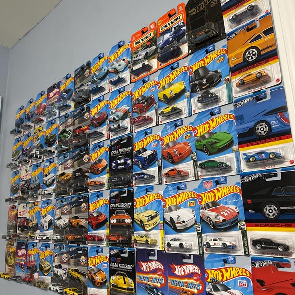 Hot Wheel Wall Mounts 50 Pack - Etsy