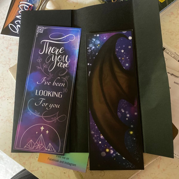 ACOTAR Sjm Inspired Bookmarks With Quotes, Feyre and Rhys - Etsy