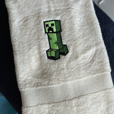 Minecraft Creeper Embroidery Design digital File - Etsy