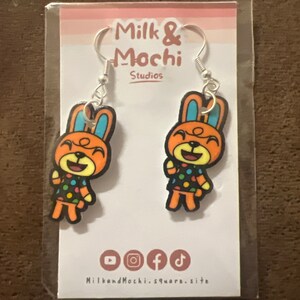 Earrings Handmade Villager Birthday Gift Cute Jewellery for Her Him ...