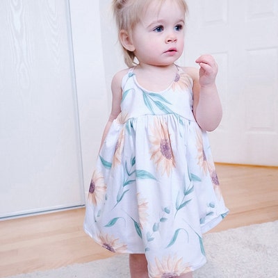 Augusta Dress and Maxi PDF Sewing Pattern, Including Sizes 12 Months 14 ...