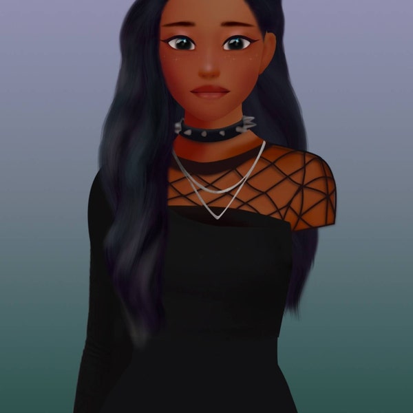 Cute Vtuber Model - Body Base - .PSD | Separated Layers | Vtuber Assets ...