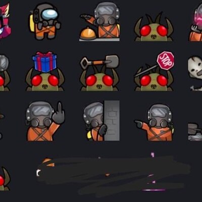 HELLDIVERS 2 ANIMATED EMOTE Bundle Automatons, Salute Emote, Stalkers ...
