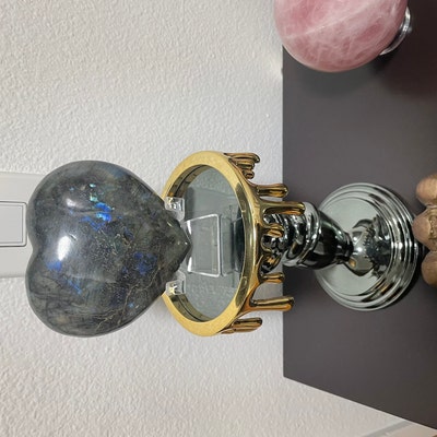 Crystal Heart Display Stands one - Etsy