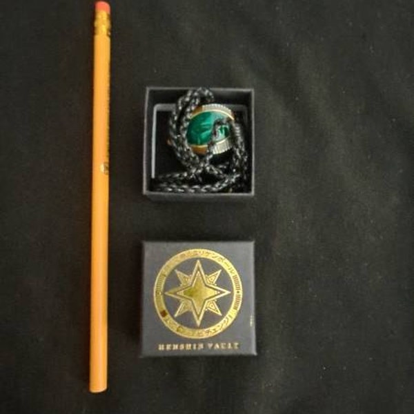 Power Rangers Ninja Storm Metal Amulet Gift for Green Ranger Samurai ...