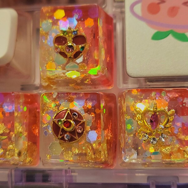 Flower Keycaps, Handmade Sunflower Resin Keycaps, Cherry Switch - Etsy