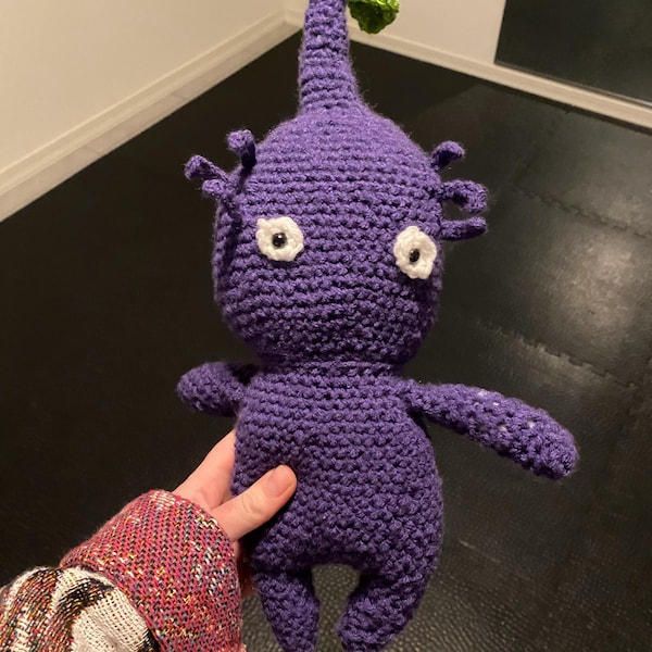 PDF DIGITAL FILE Pikmin White With Flower and Leaf Crochet Amigurumi ...