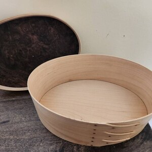 Tiger Maple Shaker Oval Boxesstack of 3 - Etsy