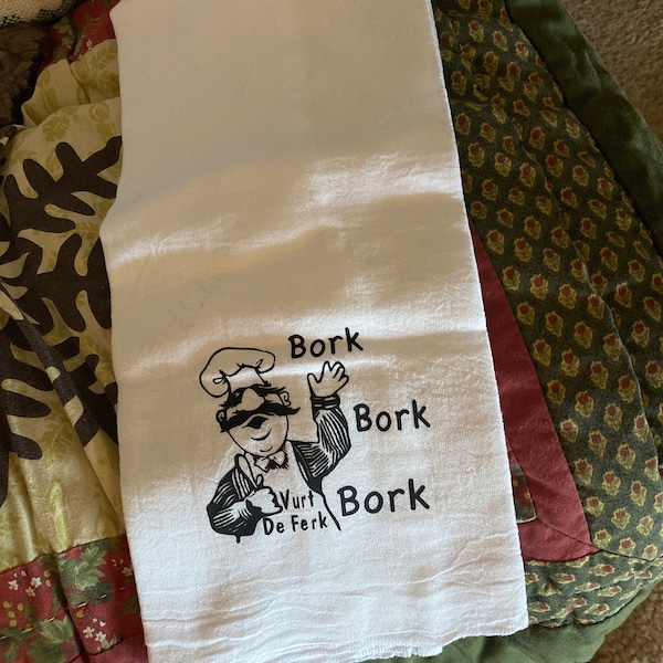 Swedish Chef Towel, Swedish Chef Kitchen Decor, Swedish Chef Tea Towel ...