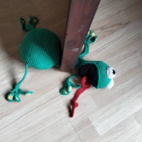 Splat Frog Crochet Amigurumi Pattern, Instant Download PDF in English ...