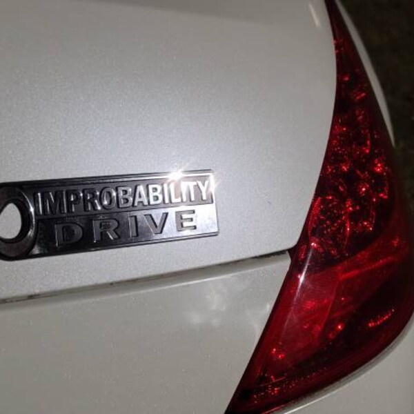 The Hitchhiker's Guide to the Galaxy "infinite Improbability Drive" Car ...