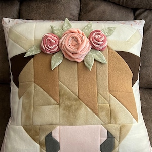 Boxer Dog Puppy Quilt Block PDF Pattern includes Instructions for 6 ...