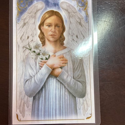 St. Gabriel the Archangel Holy Card - Etsy