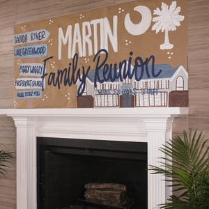 Butcher Sign Bachelorette Banner Kraft Paper Banner Custom Hand Painted ...