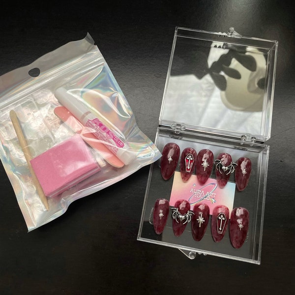 ATEEZ ANITEEZ Custom KPOP Bias Nails/jjongbear Jongho Nails/concert ...