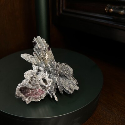 Exceptional Garden Quartz Crystals Cluster With Rare Red Rutile ...
