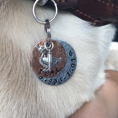 Pet ID Tag,duck Hunting Dog ,large Dog Pet Tag,personalized Pet Tags ...