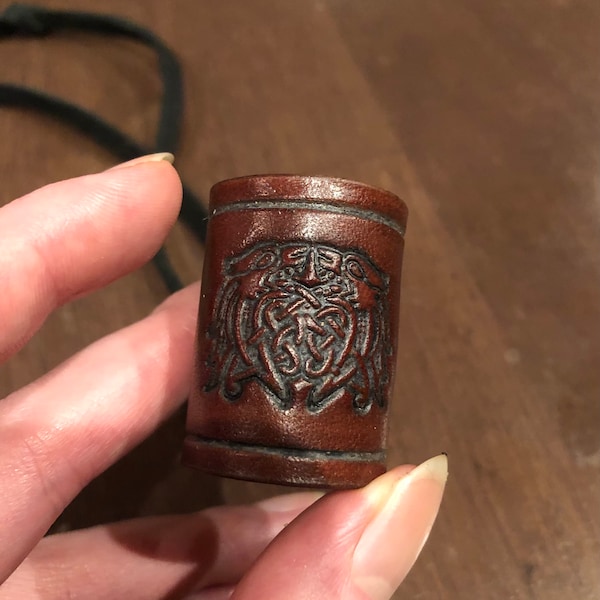 Leather Eye Patch With Hand Tooled Skull Design, Pirate Eye Patch ...