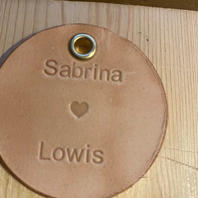 Custom Leather Stamp/heat Embosser/embossing / Stamping - Etsy