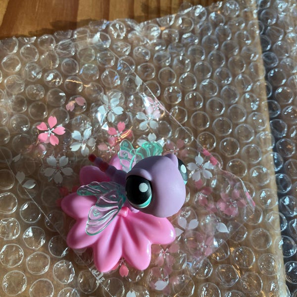 Littlest Pet Shop LPS Lot of 10 Pc Accessories in Gift Bag Random ...