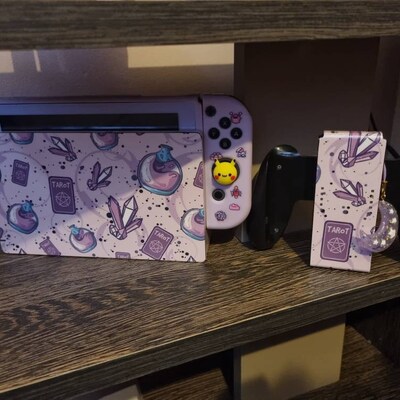 Magic Crystal Nintendo Switch Skin Decal for Console Joy-con and Dock ...
