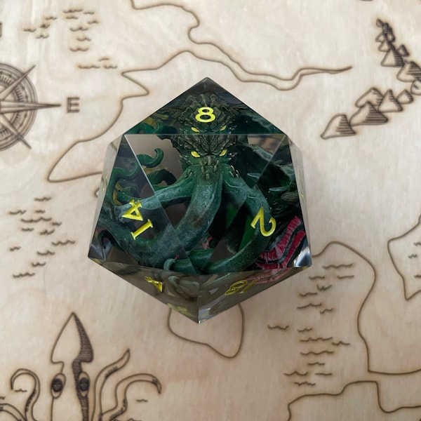 Treasure Mimic D20, 55mm - Etsy