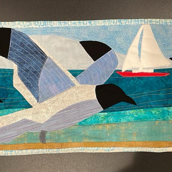 Florida Panel Quilt Kit Throw Size 60x72 100% Cotton Fabrics Lap Quilt ...