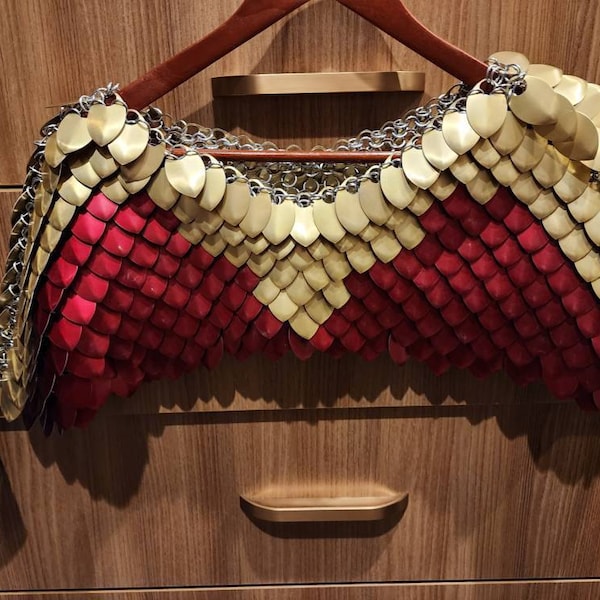 Scale Mail Cosplay Larp Armored Mantle - Etsy