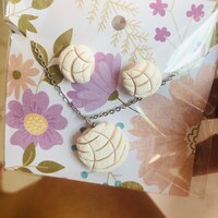 Concha, Concha Necklace, Pan Dulce Necklace, Pan Mexicano, Concha Party ...