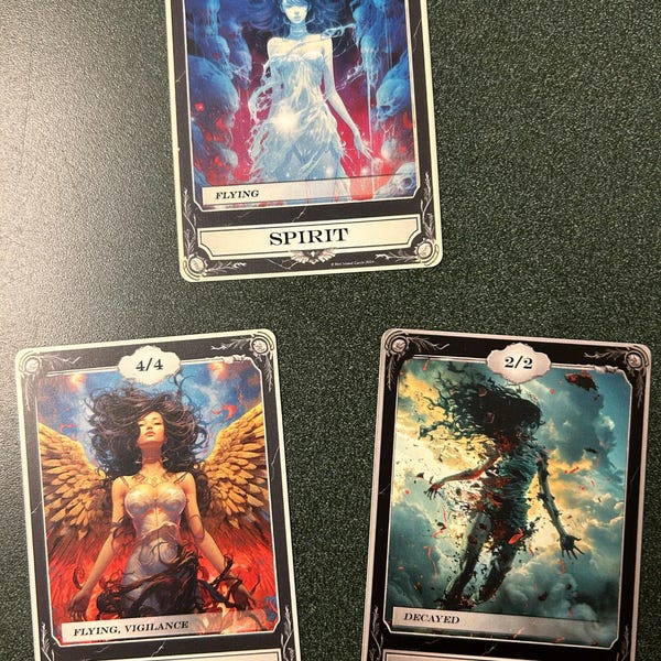 THUNDERTRAP TRAINER Bloomburrow MTG Offspring Custom Token + Free ...