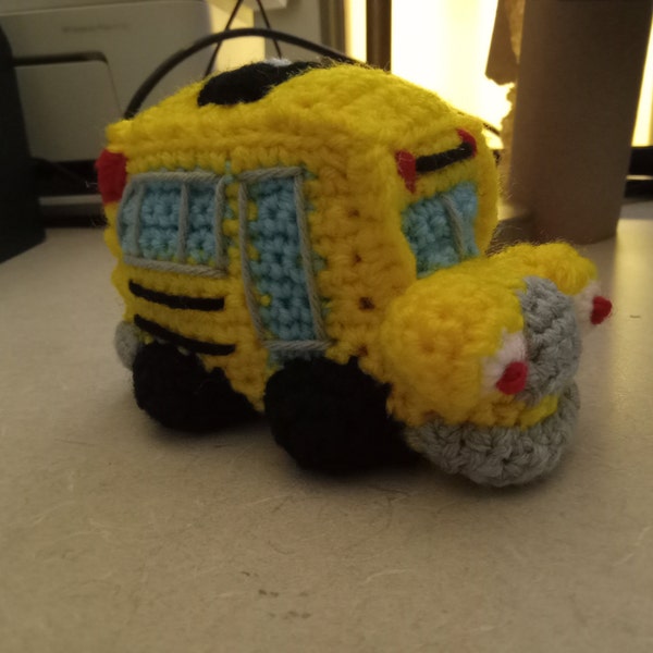 School Bus Amigurumi Pattern - Etsy