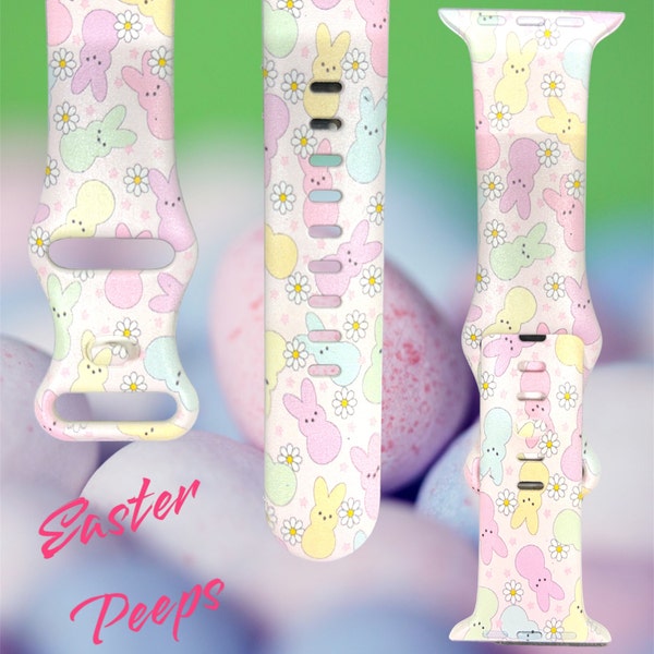 Pastel Easter Bunny Peep Kids Boys Cute Seamless Paper Repeating ...