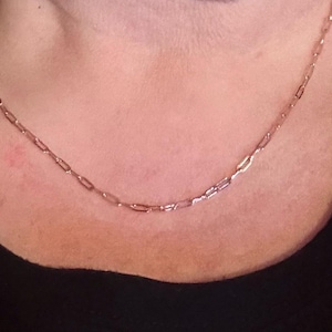 Men's 7.5mm HEAVY Angular Triangle Rolo Link Cable Chain Necklace 1824 ...