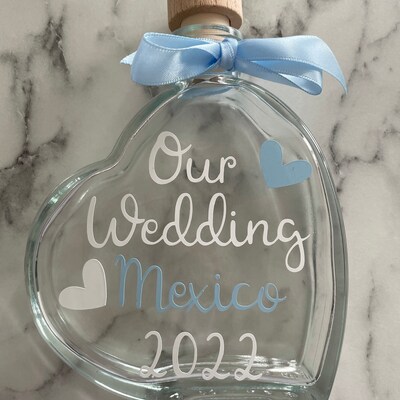 Personalised Honeymoon Destination Sand Keepsake Bottle Jar - Etsy