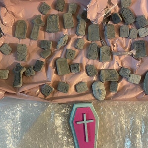 Tiny Cemetery Mausoleum Crypt Cement Potted Plant Terrarium - Etsy