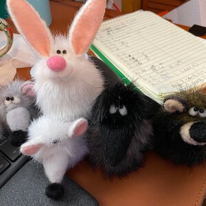 Magpie Puppet for Children. Plush Hand Puppet Magpie. Bibabo - Etsy