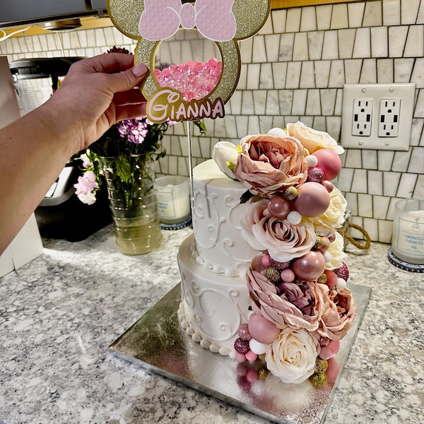 Back to School Birthday Cake Topper, First Day of School Centerpiece ...