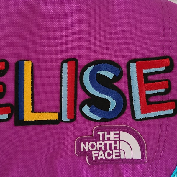 Multi Colour Letter Patch 4.5cm Patches Iron on / Sew on Alphabet ...