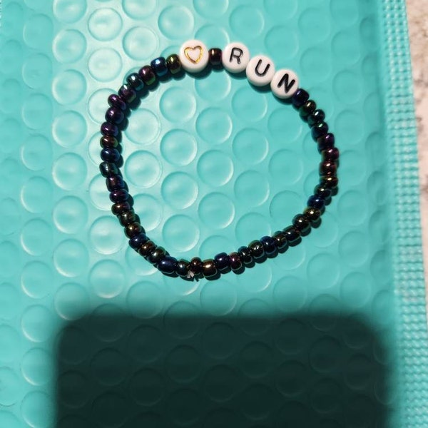 CUSTOMIZE Your OWN RUN 5K 10K Half Marathon Marathon Race Running Bead ...