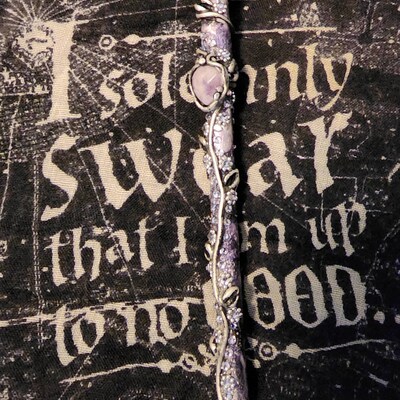 Fluorite Magic Wand Pen, Green Pencil, Polymer Clay, Fairy Magic Pen - Etsy