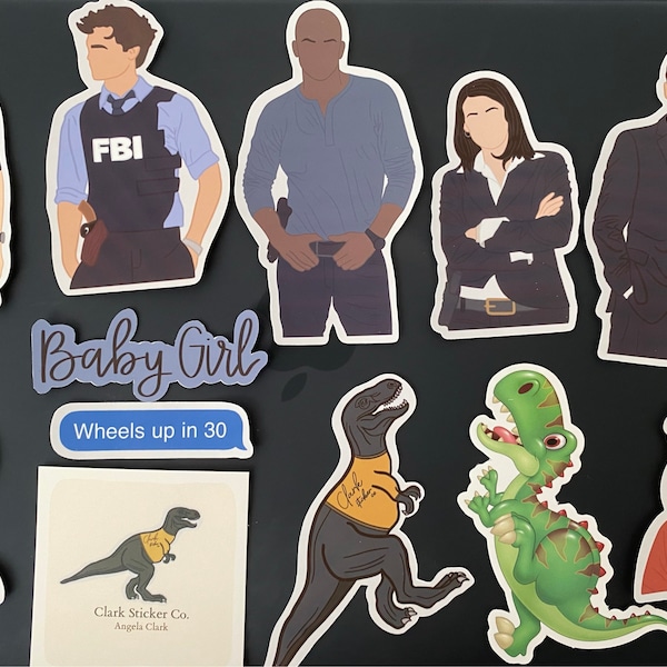 Criminal Minds Cast Sticker Pack - Etsy