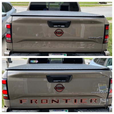 2022 FRONTIER PRO4X Tailgate Overlays - Etsy
